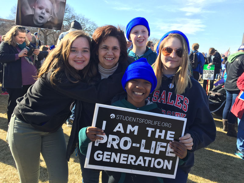 Diocesan Faithful Among Thousands Who ‘March for Life’ in Washington, D ...