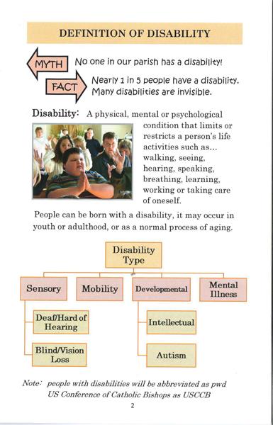 Revised Guidelines and Parish Resource Guide Improve Access for People ...