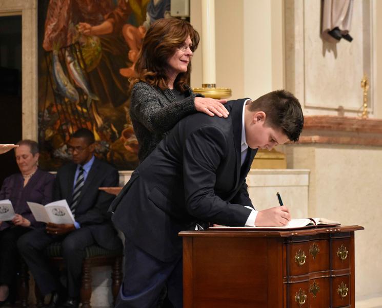 Rite of Election Calls 80 Catechumens to the Church | Roman Catholic ...