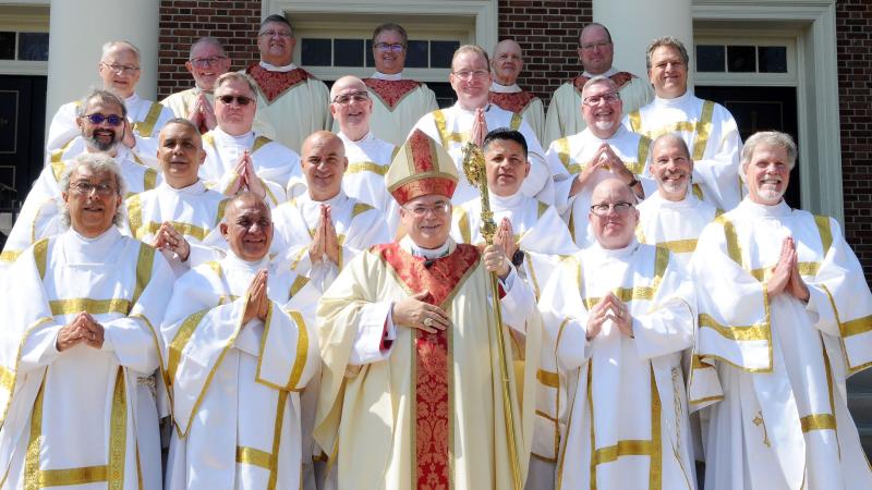 Bishop Ordains 15 New Permanent Deacons | Roman Catholic Diocese of Allentown